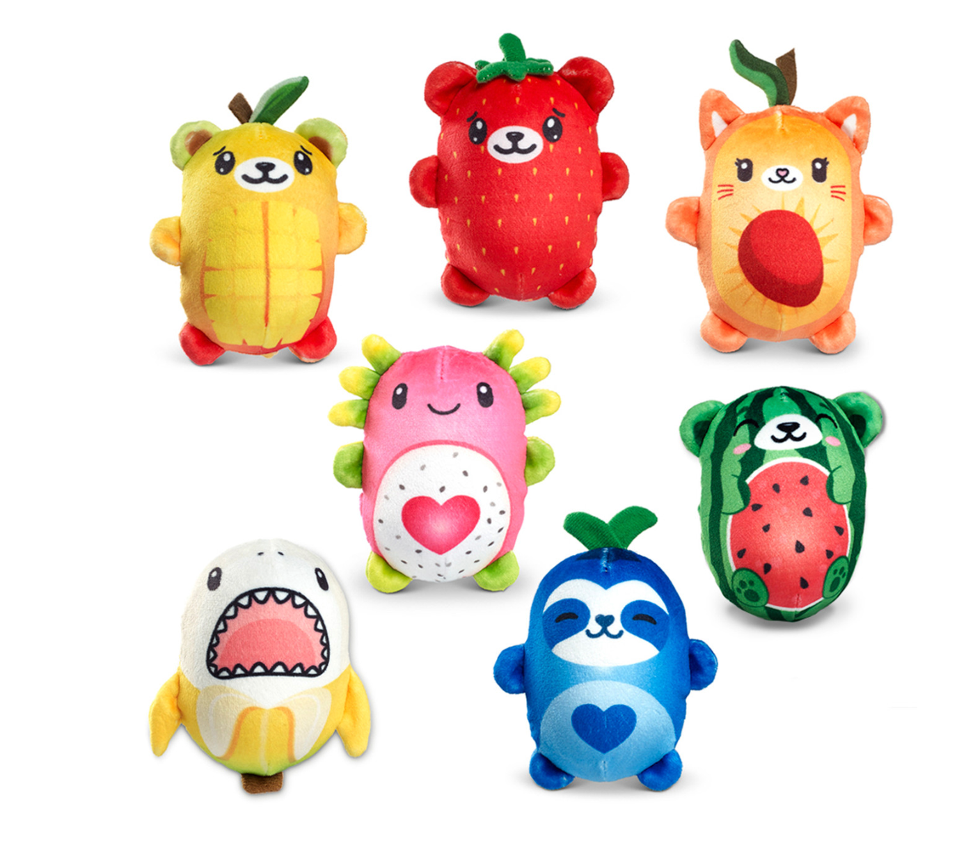 Bubble Stuffed Squishy Friends- Fruit – Winky's Whimsies, LLC