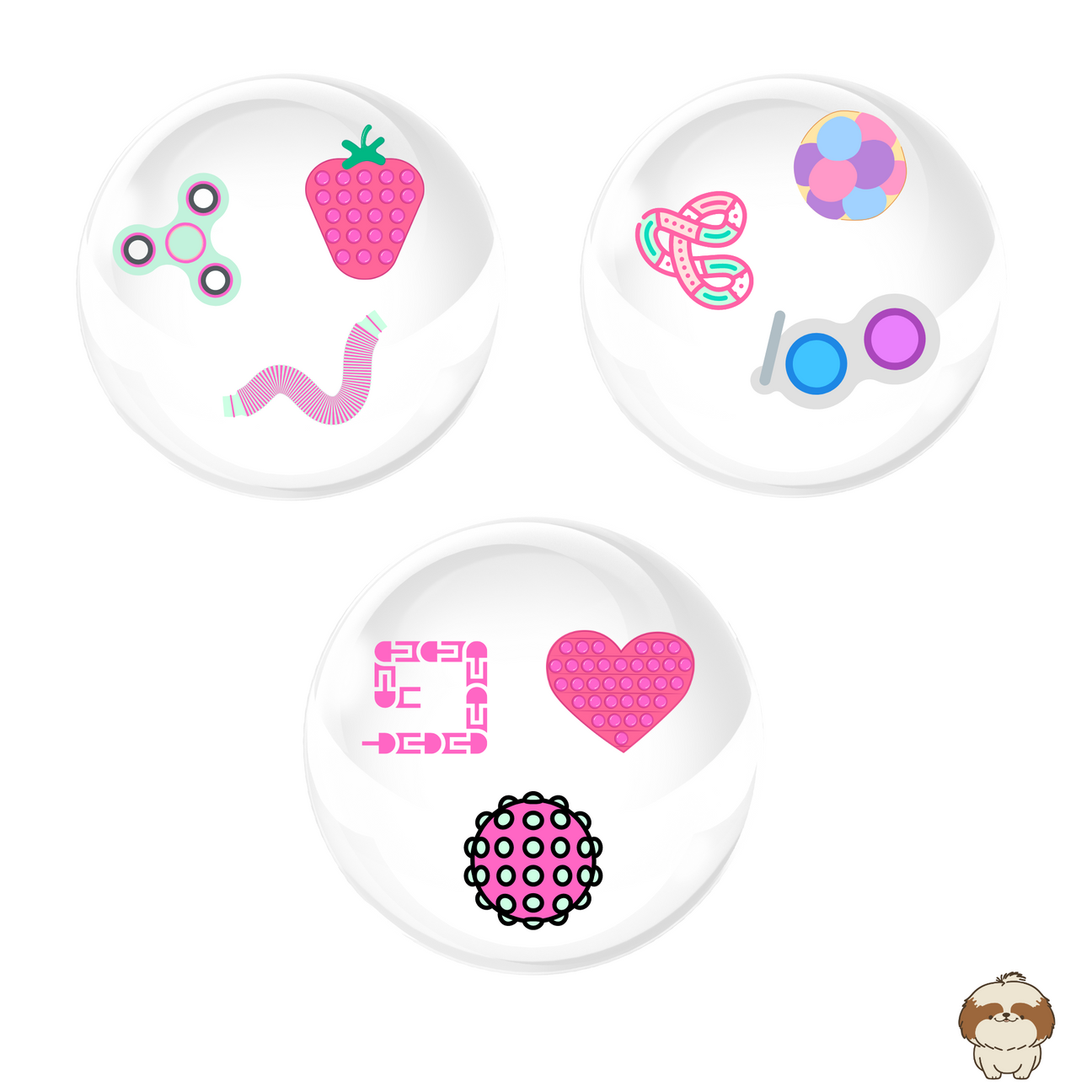 Fidget Capsule Suprise (XL Capsule) – Winky's Whimsies, LLC